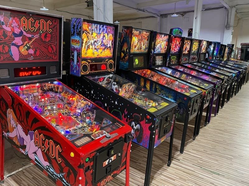 What is a pinball machine?