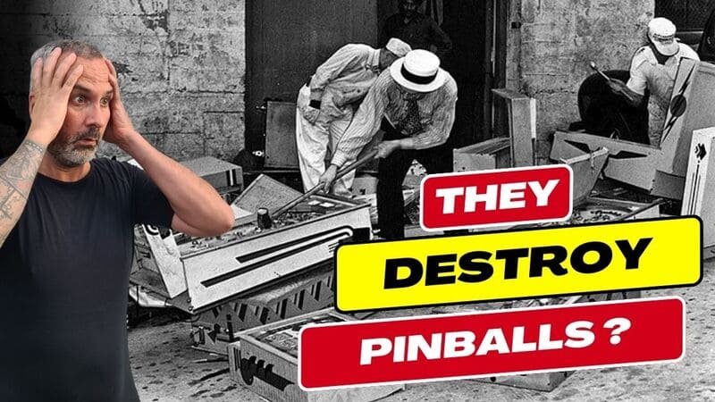 They've destroyed pinball machines!