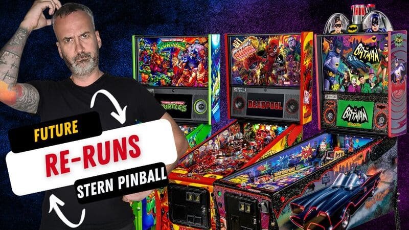 Future reissues of Stern pinball machines